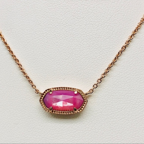 Kendra Scott | Jewelry | Kendra Scott Elisa Lilac Pearl Necklace Rose ...